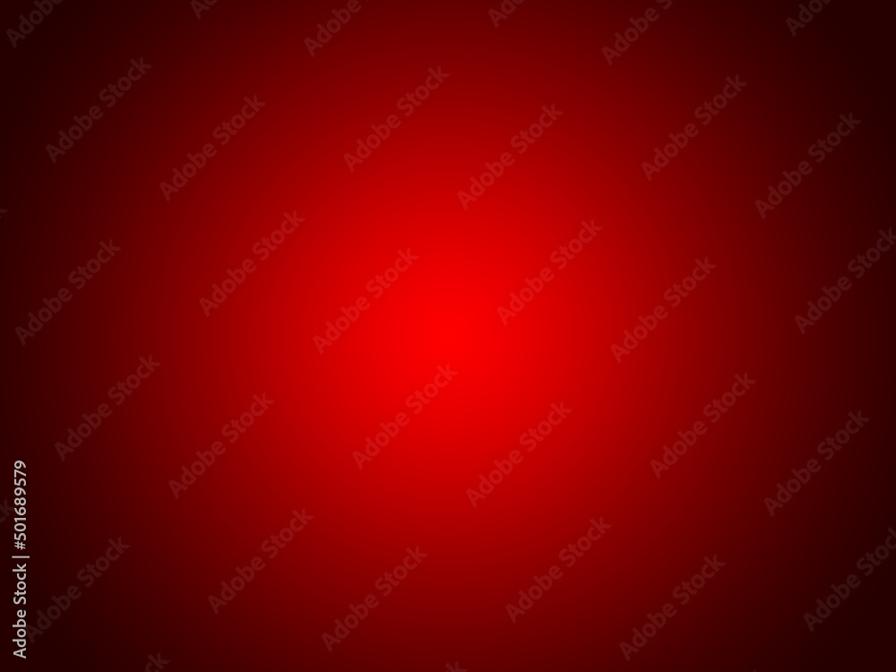 Red Radial Gradient Background