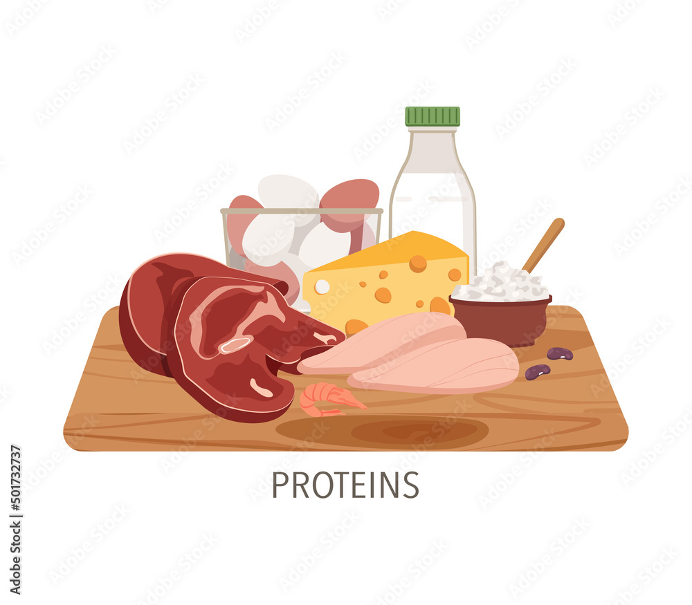 High protein food. Beef, egg, cheese, milk, cottage cheese, chicken ...