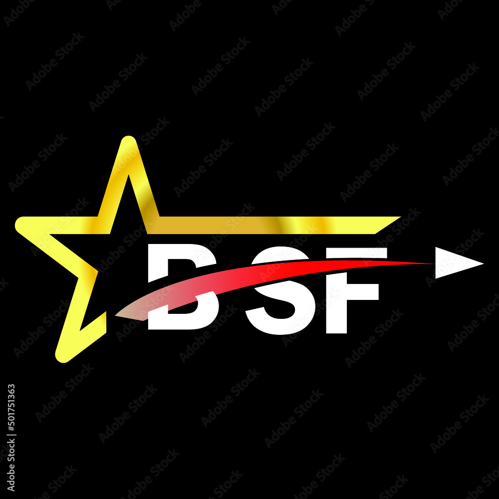 BSF letter logo design. BSF creative letter logo. simple and modern ...