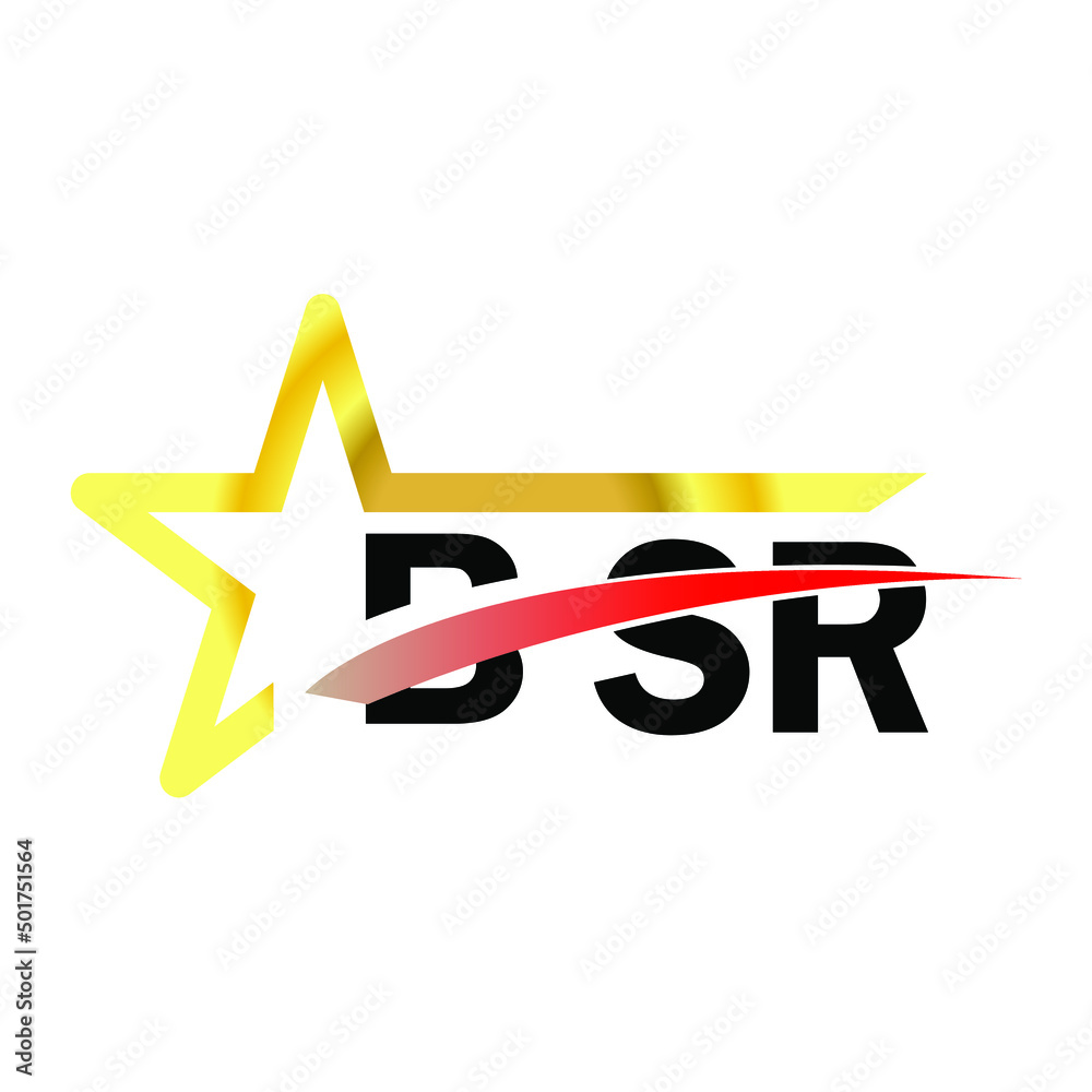 BSR letter logo design. BSR creative letter logo. simple and modern ...