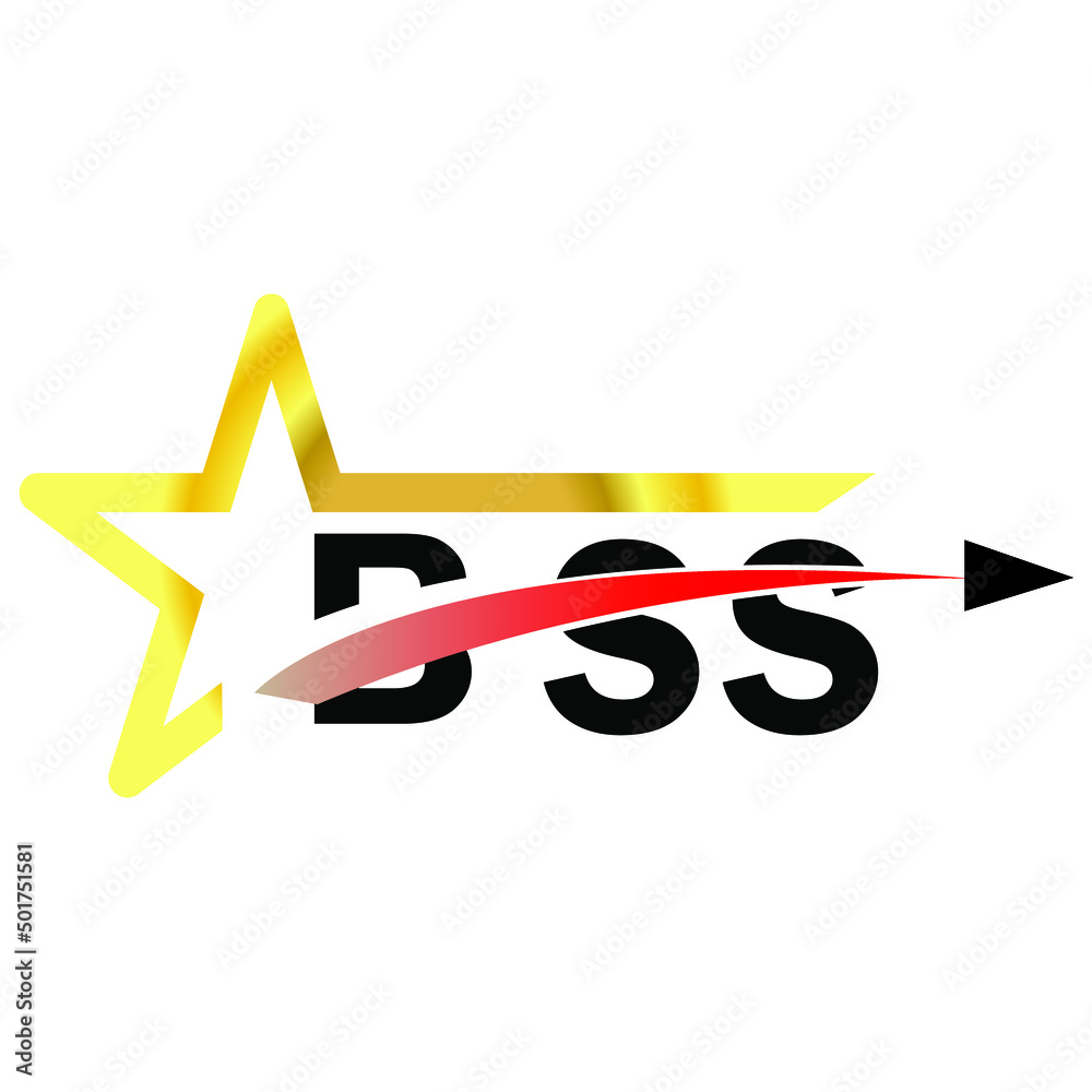 BSS letter logo design. BSS creative letter logo. simple and modern ...
