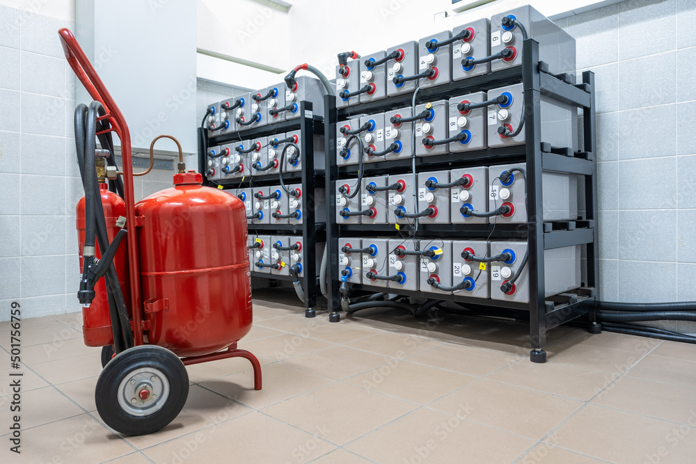 Fire Extinguisher Storage