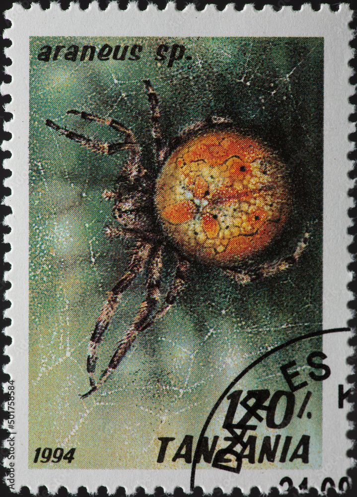 TANZANIA - CIRCA 1994: a postage stamp from TANZANIA, showing an ...