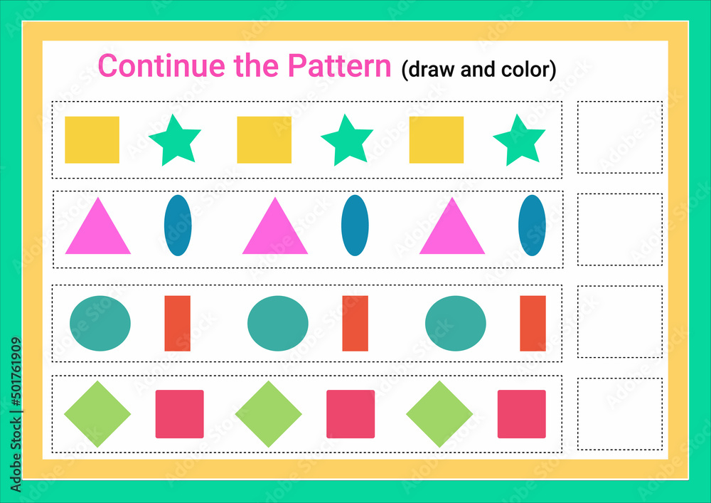 Continue pattern matching worksheet. Education developing worksheet ...