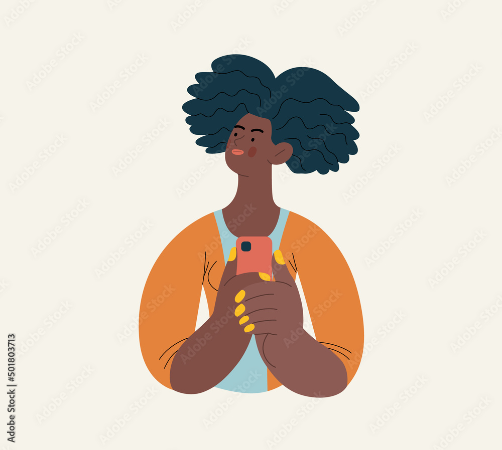 People portrait - Thinking people -Modern flat vector concept ...