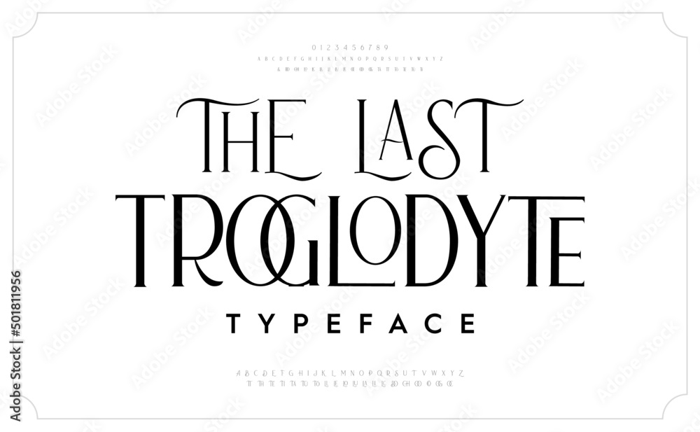 Classic typography elegant. Vintage Stylish Typeface. Alphabet and ...