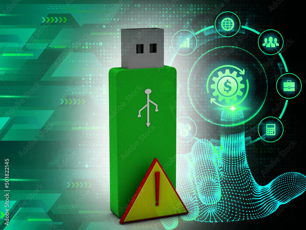 No Data Available Concept Illustration Flat Design 3d Modern Graphic