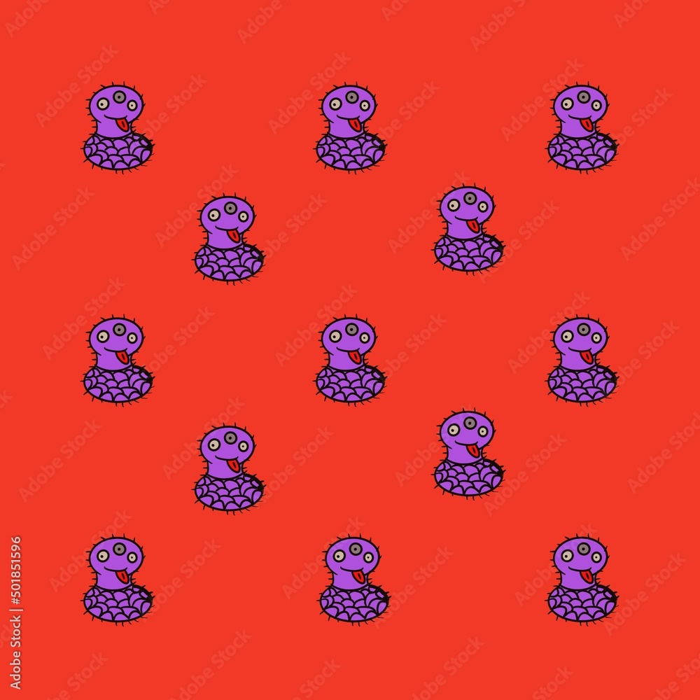 Pastel purple worm snake background, purple worm snake cartoon ...