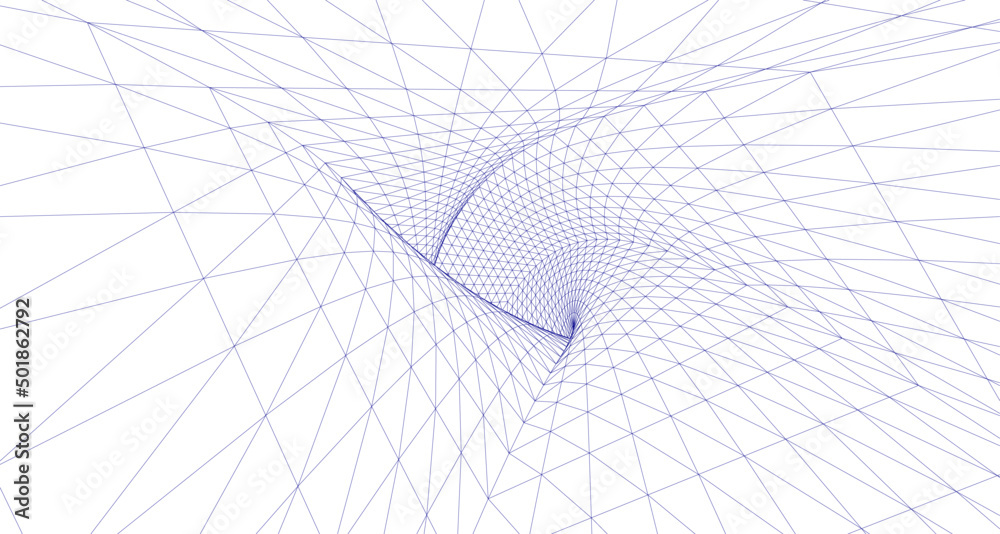 abstract architecture arch 3d illustration Stock Vector | Adobe Stock