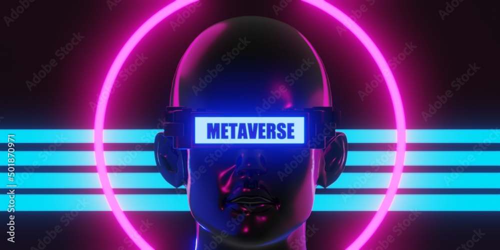 metaverse vr virtual reality with network, gaming of simulation ...