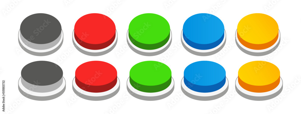 Blue View Button Icon