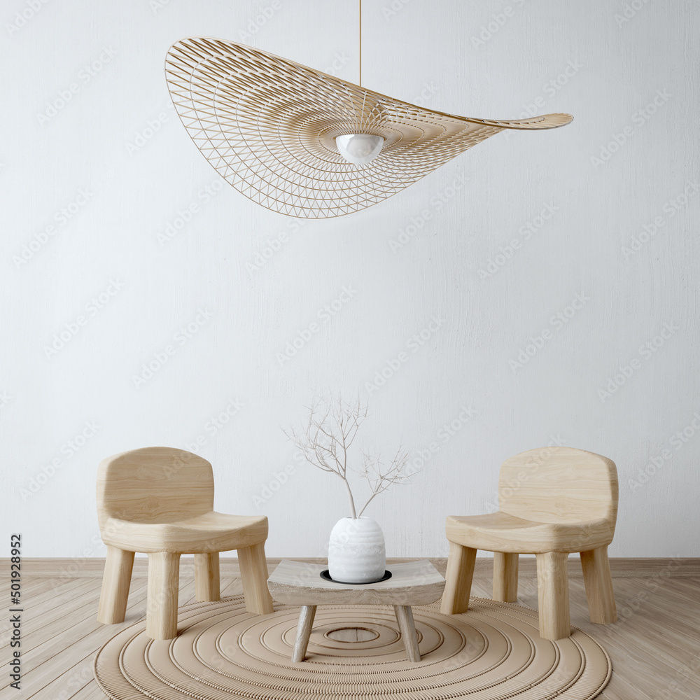 Poster Japandi style interior – Tableau | Europosters