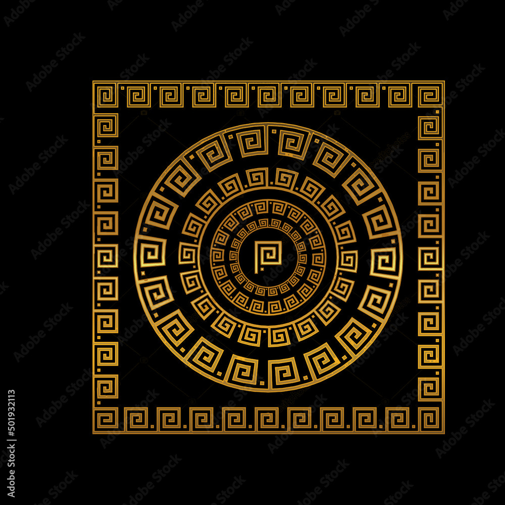 Luxury gold geometry seamless pattern for background, fabric, textile ...