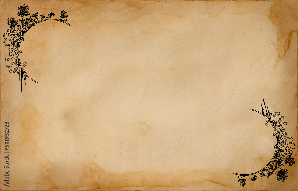 vintage old paper textured Invitation Card Backgrounds for an ...