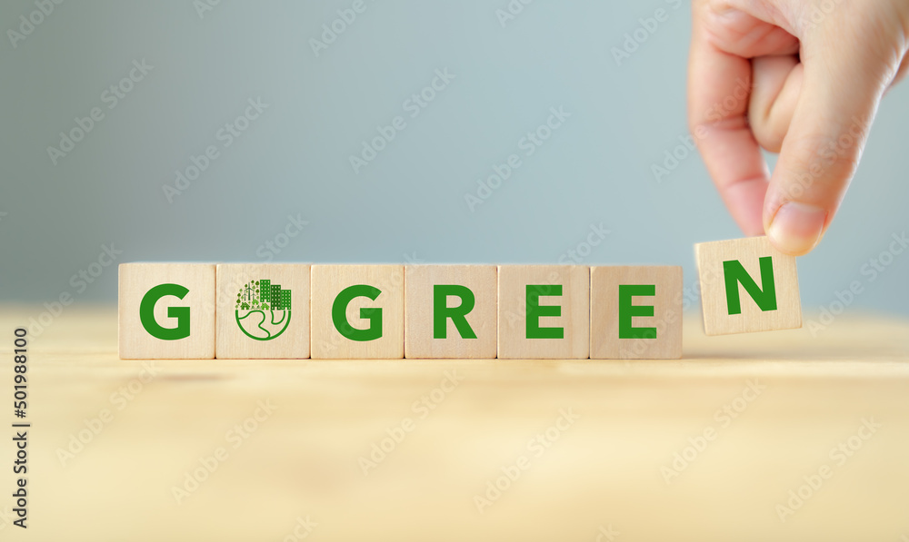 Go green company for corporate sustainability. Green organizational ...