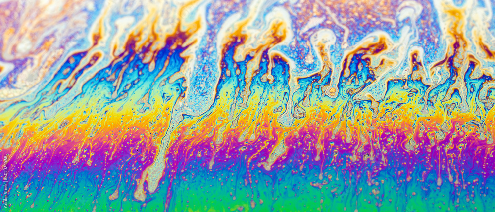 Soap bubble Dispersion of light. Stock Photo | Adobe Stock