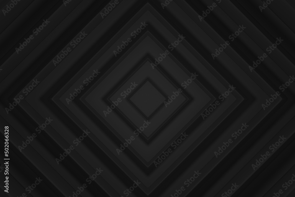 Abstract minimal black background sport , 3D rendering , pattern ...
