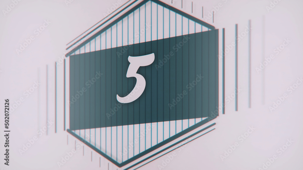 Count 1 to 10. Stop motion animation with color paper. Count from 1 to ...