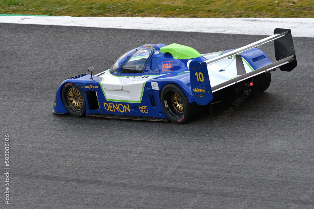 Scarperia, 3 April 2022: Spice SE92P Denon Livery year 1992 ex David ...