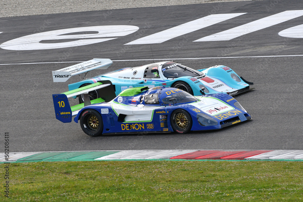 Scarperia, 3 April 2022: Spice SE92P Denon Livery year 1992 ex David ...