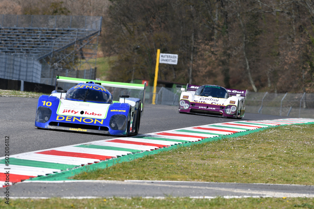 Scarperia, 3 April 2022: Spice SE92P Denon Livery year 1992 ex David ...