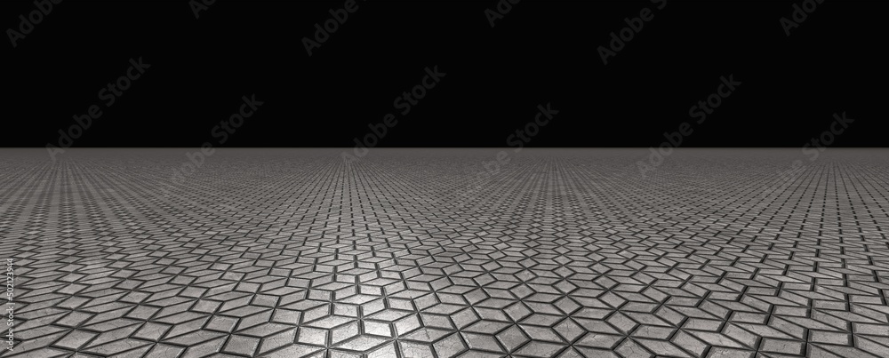 A beautiful view of 3d sci fi futuristic background. Stock Illustration ...