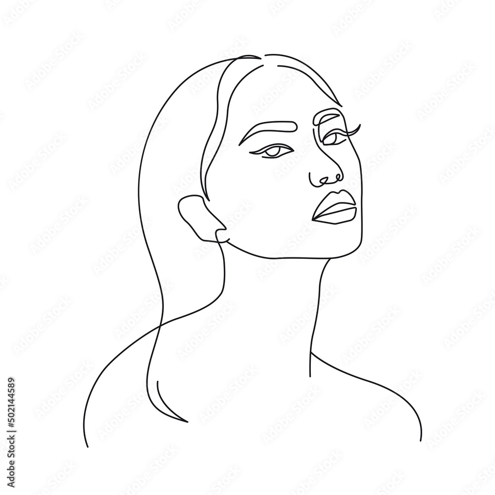 Fashion Sketch Templates Face