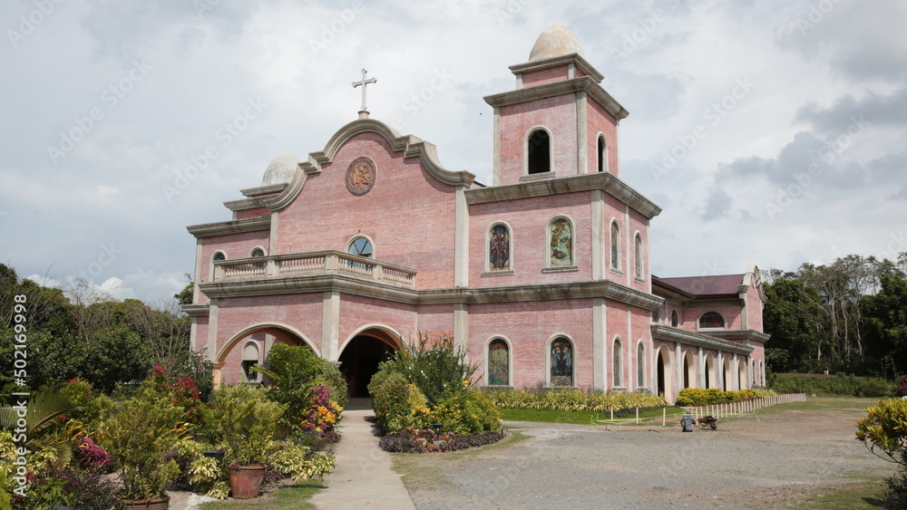 San Antonio De Padua Parish Church Tagaytay Stock Photo | Adobe Stock