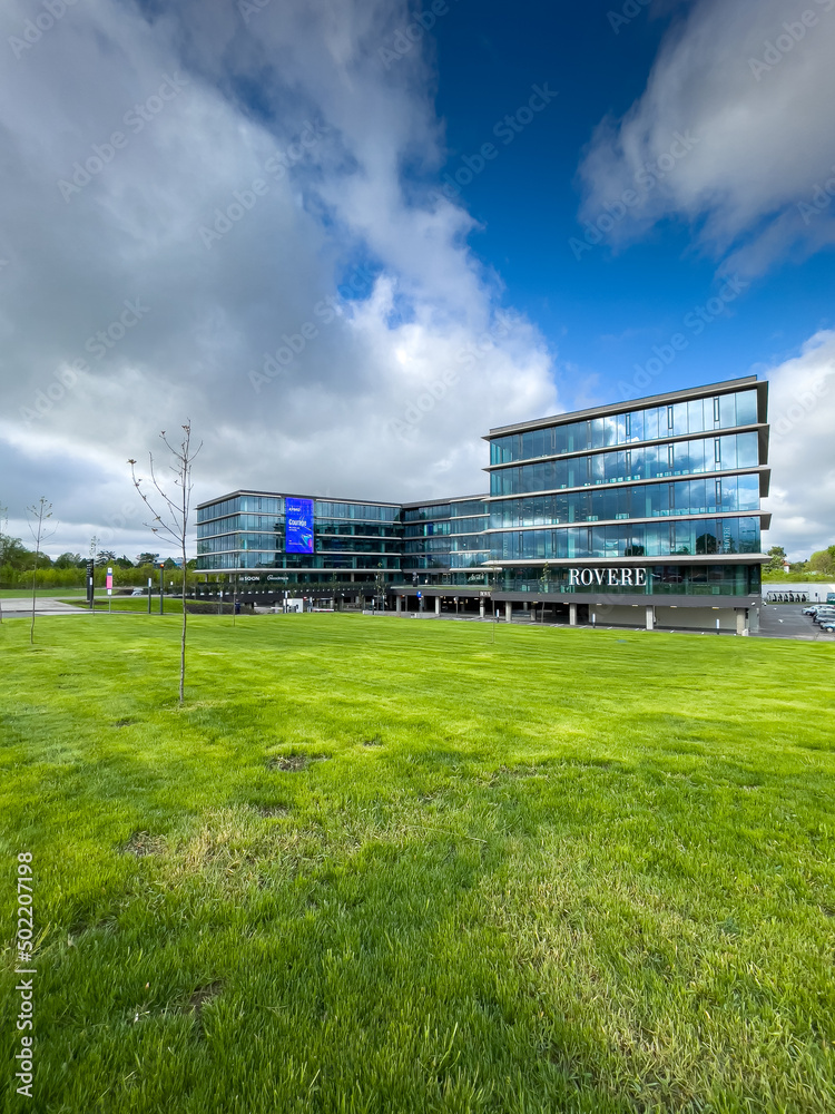 The Miro new office building and Rovere store in the north part of ...