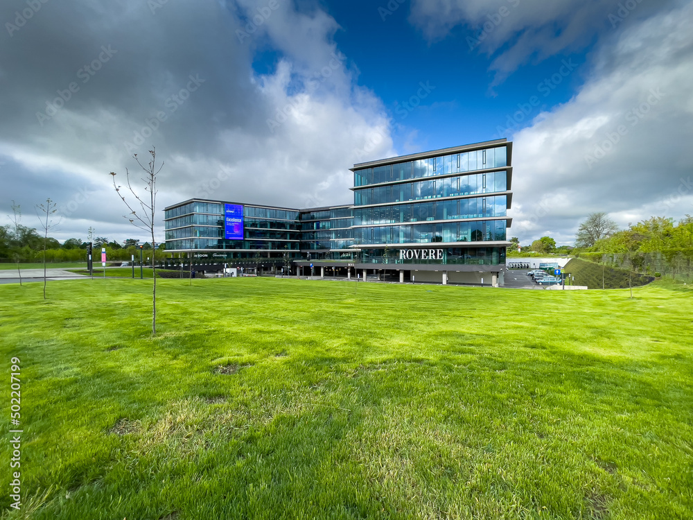 The Miro new office building and Rovere store in the north part of ...