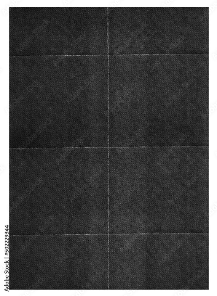 Texture of folded paper, top view or detail scan, cool printed photo ...