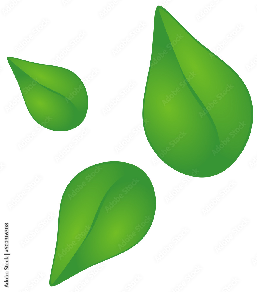 Vetor de Greenish foliage patterns. This leaves icon can use for ...