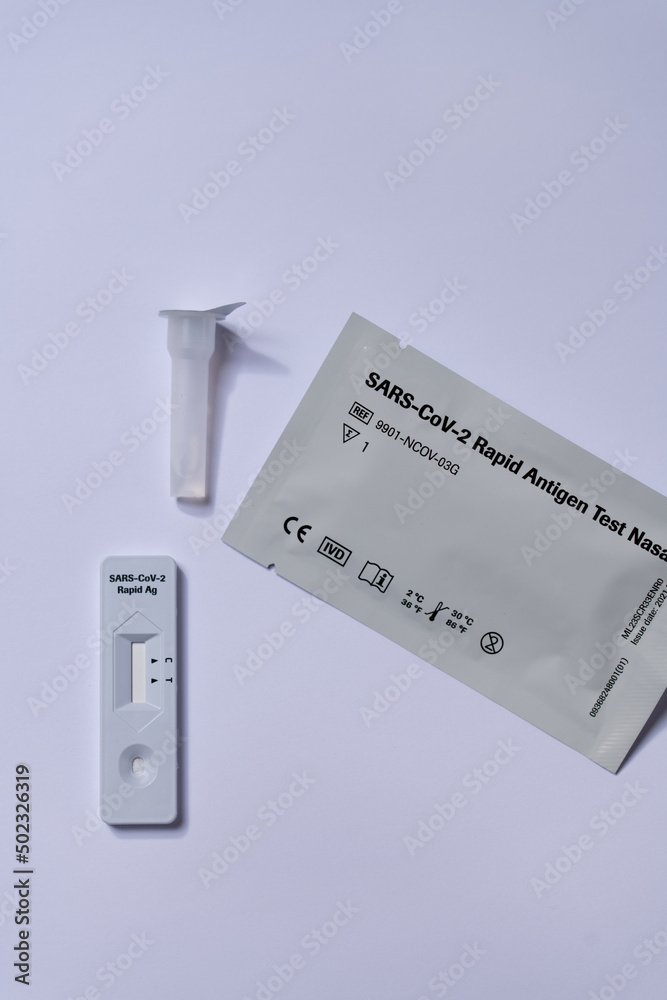 Sars Cov 2 rapid antigen test nasal kit. Self test. test at home ...