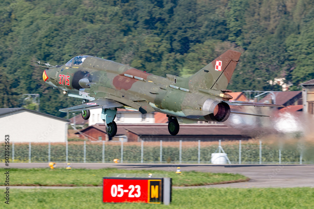 Payerne, Switzerland - August 30, 2014: Polish Air Force (Sily ...