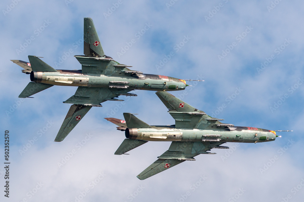 Payerne, Switzerland - August 30, 2014: Polish Air Force (Sily ...
