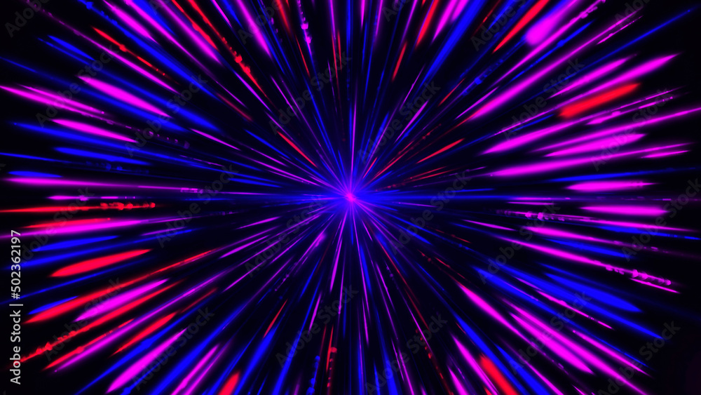 Abstract radial lines geometric background concentrated around the ...