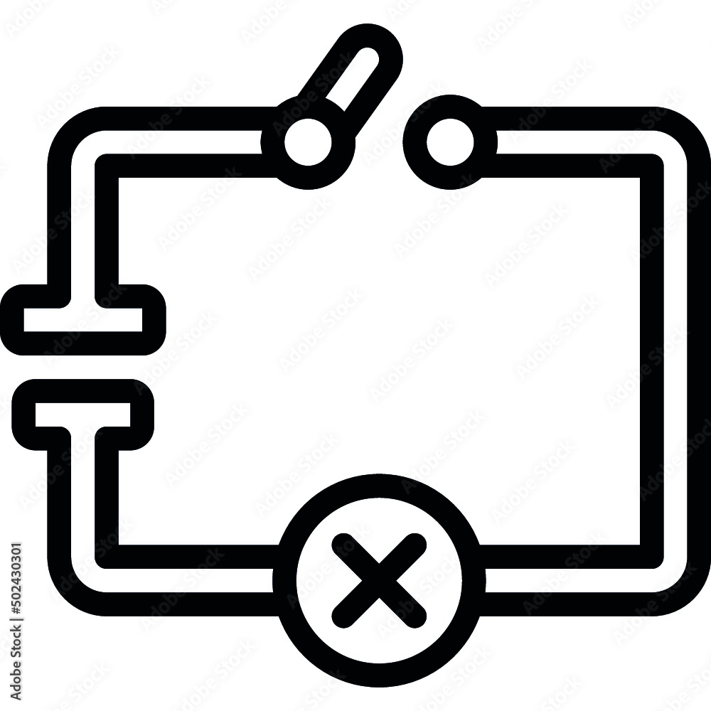 Electric Circuit Icon