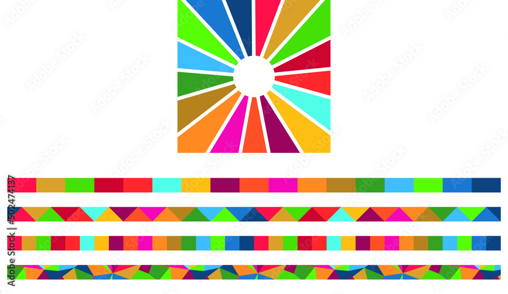 Sustainable Development Goals, Agenda 2030. Design elements in SDG ...