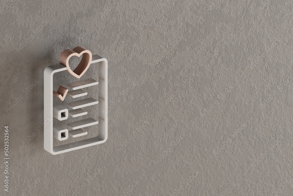 Beautiful abstract illustrations Withe and Golden Guest List with heart ...