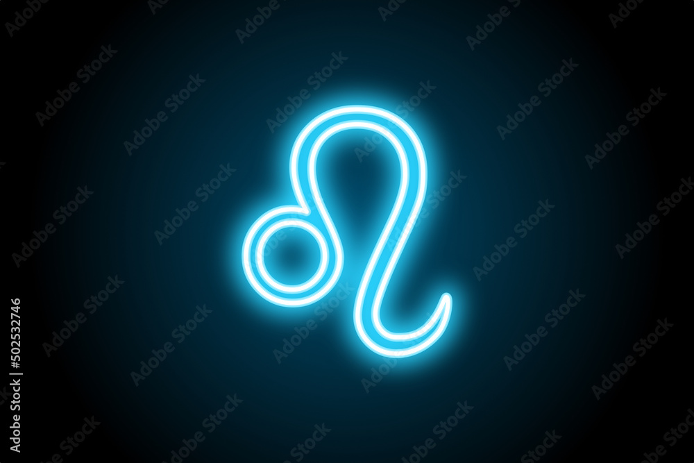 Zodiac horoscope astrology leo symbol sign Stock Illustration | Adobe Stock