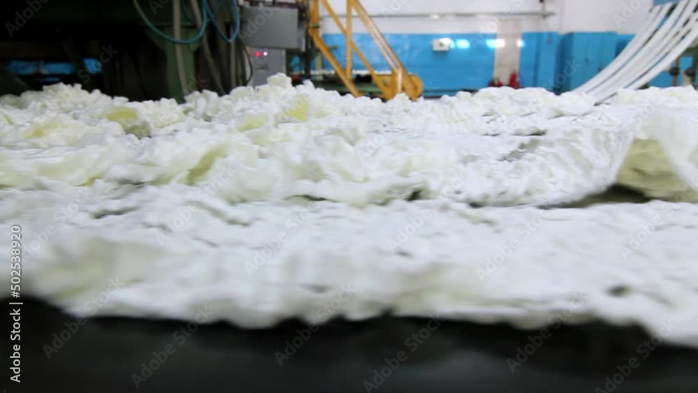 Production process for the manufacture of white synthetic acrylic fiber ...