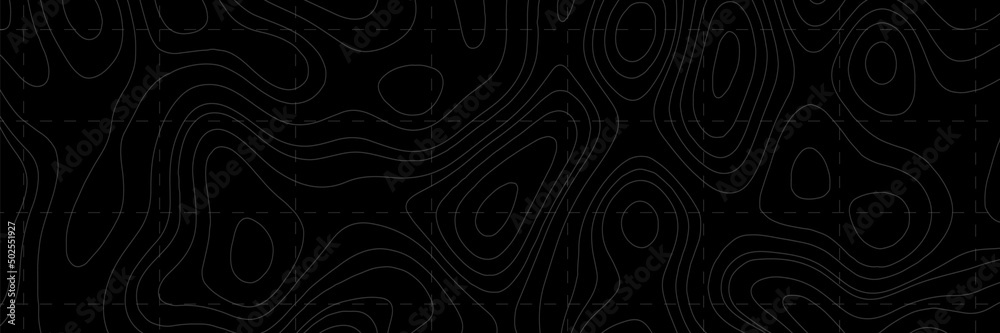Black topographical contour line map background Stock Vector | Adobe Stock