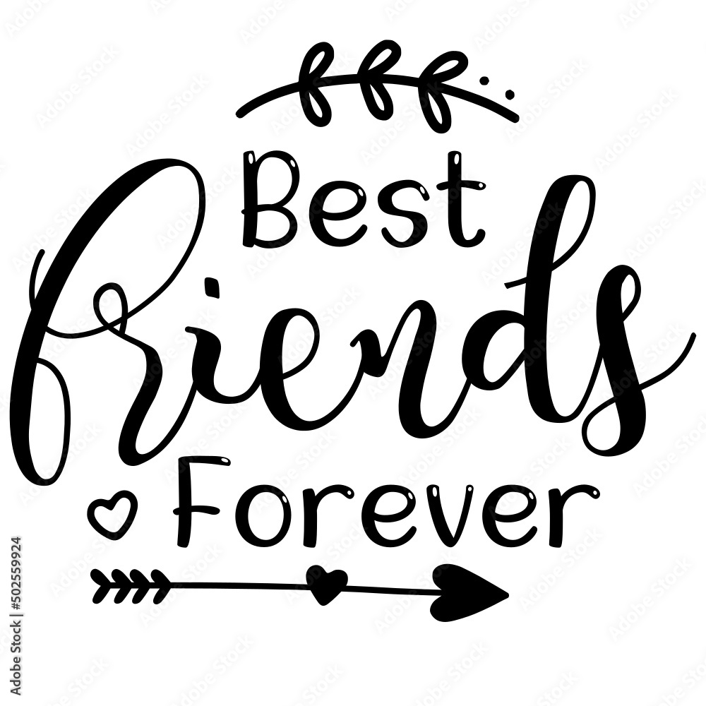 Friendship SVG Design,Best Friend Svg, Friends Shirt,Inspirational ...