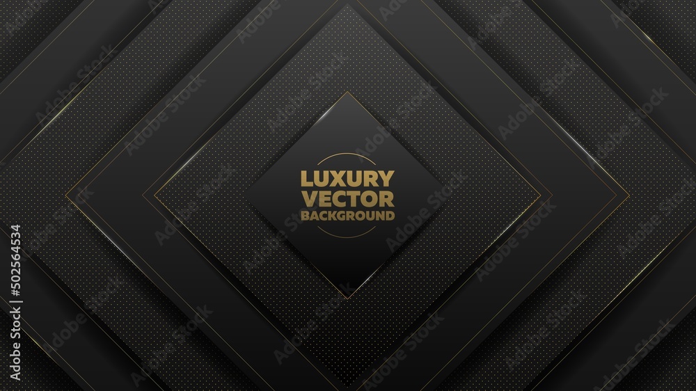 Minimalistic, luxury background in dark colors with clean edges. Vector ...