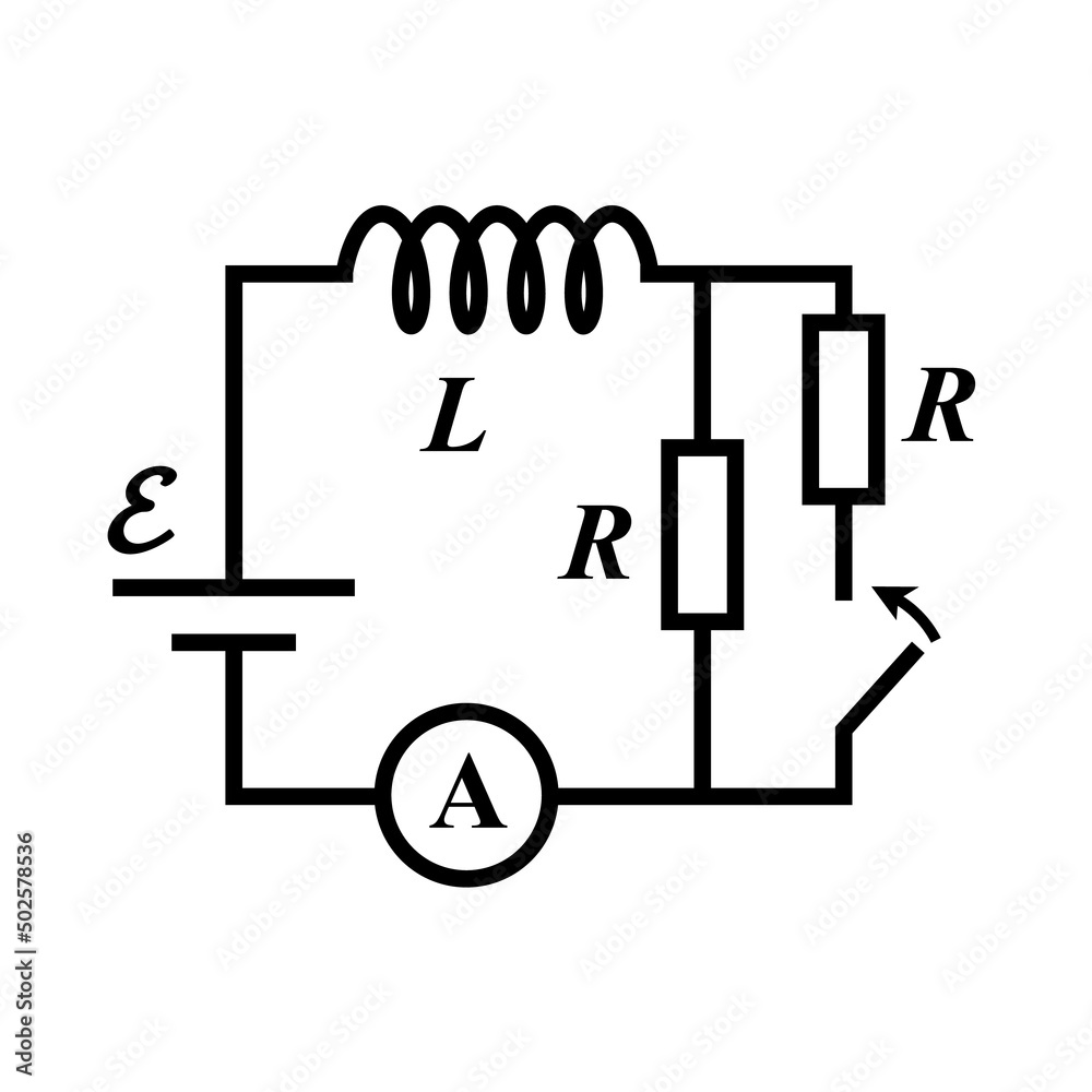 Electric Circuit Line Icon Linear Style Sign For Mobile Concept And Web Design Circuit Scheme