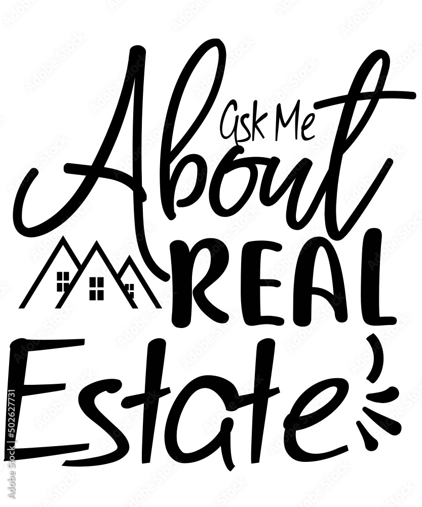 Realtor SVG Design,Real Estate Bundle SVG,Real Estate Agent SVG, Real ...