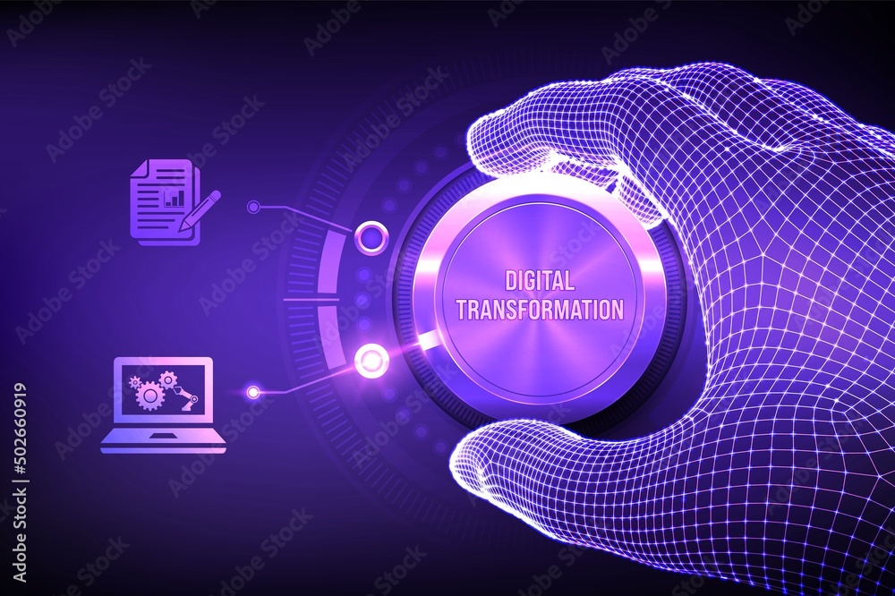 Digital transformation. Digitization of business processes and modern ...