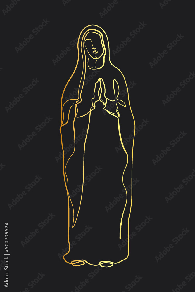 Continuous line drawing of Jesus Christ vector illustration Testament ...