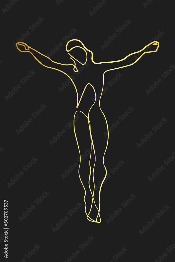 Continuous line drawing of Jesus Christ vector illustration Testament ...