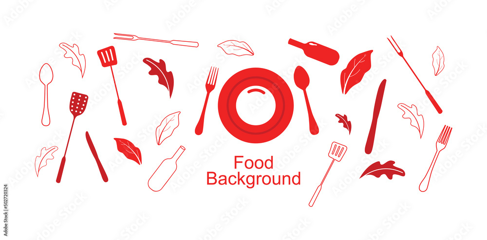 Tropical foods, fruits and foods, vector, eps, world food day, pepper ...
